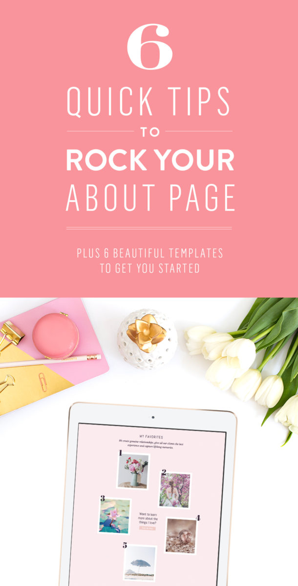 6 Quick Tips to Rock Your About Page - Seaside Creative